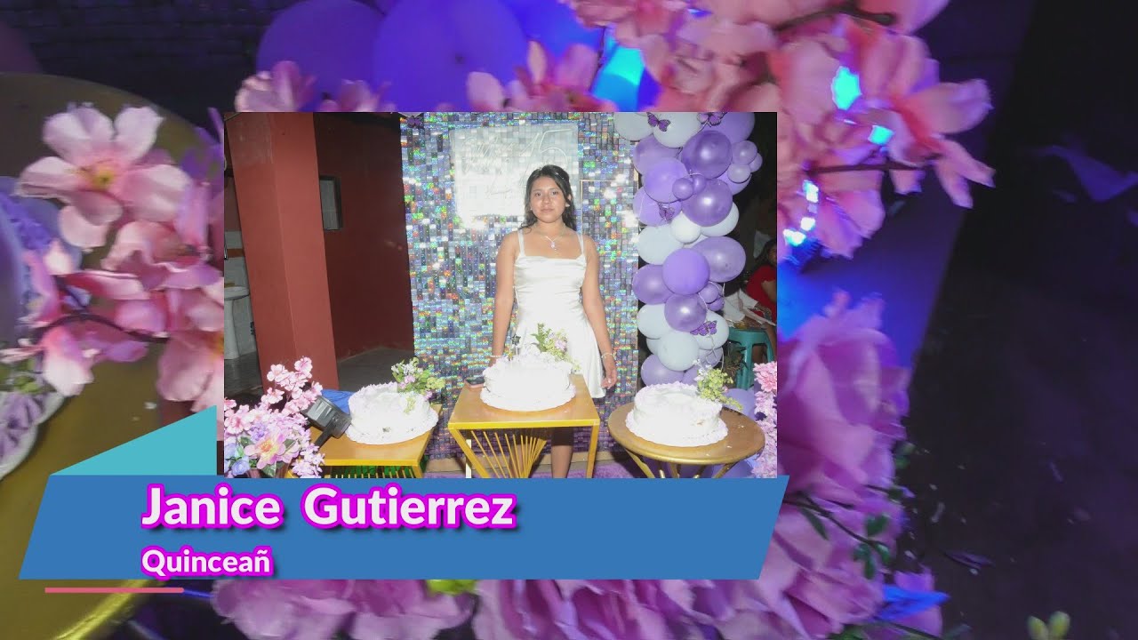 MIS 15 AÑ0S Janice Gutierrez - YouTube