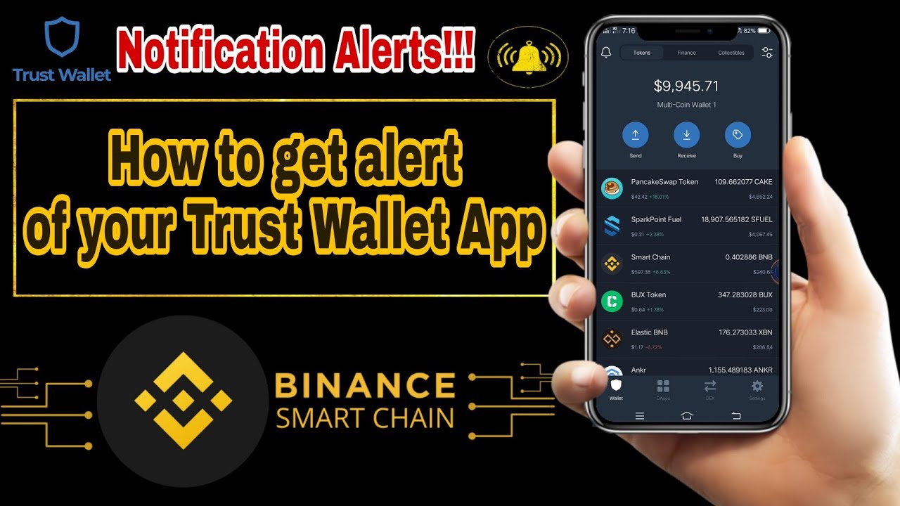 How to get alert of your Trust Wallet App? - YouTube