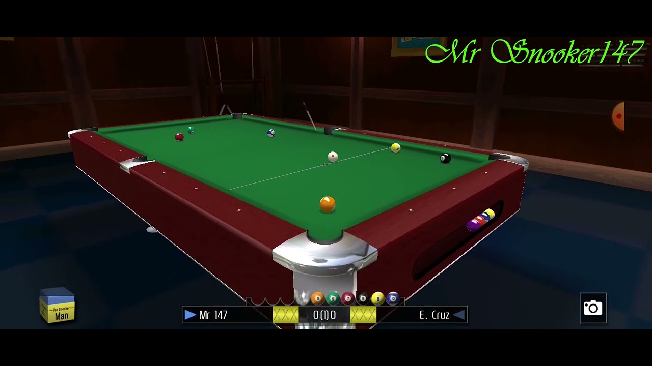 -MR Snooker 147 8 ball pool game 2 - YouTube
