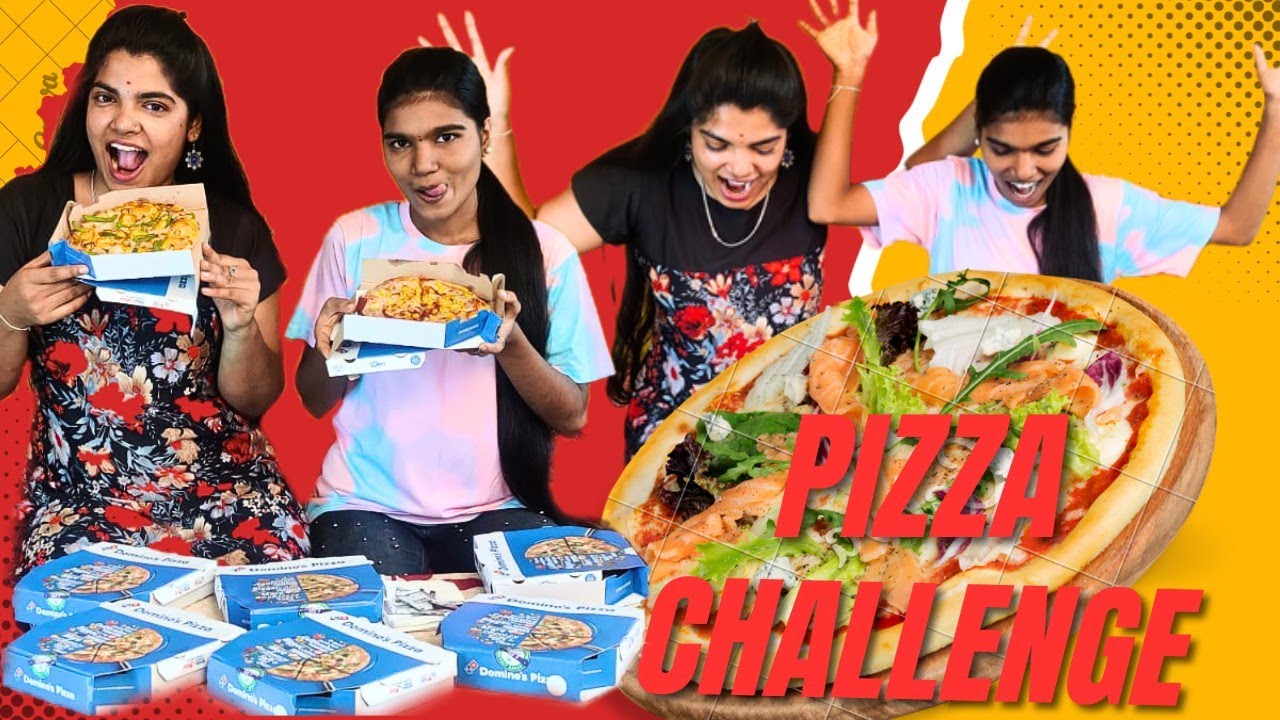 Pizza Eating Challenge😋| Eating Challenge |Domino's Pizza🍕 - YouTube