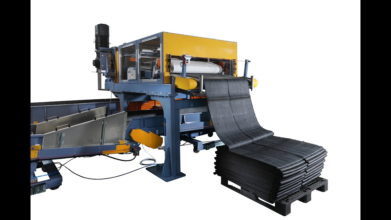 Rotte BatchFeeder | Rubber Batch Cutter - YouTube