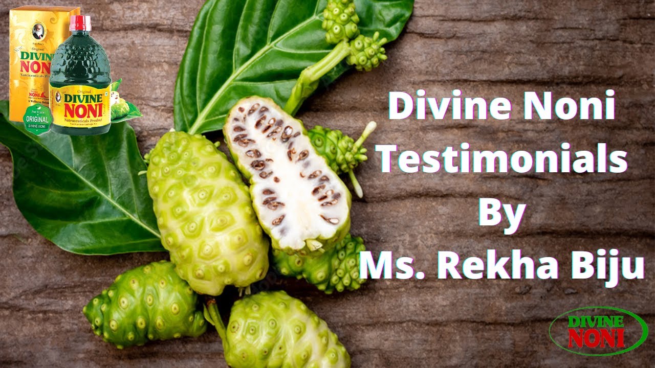 Divine Noni Testimonial by Ms. Rekha Biju 08-11-2021 - YouTube