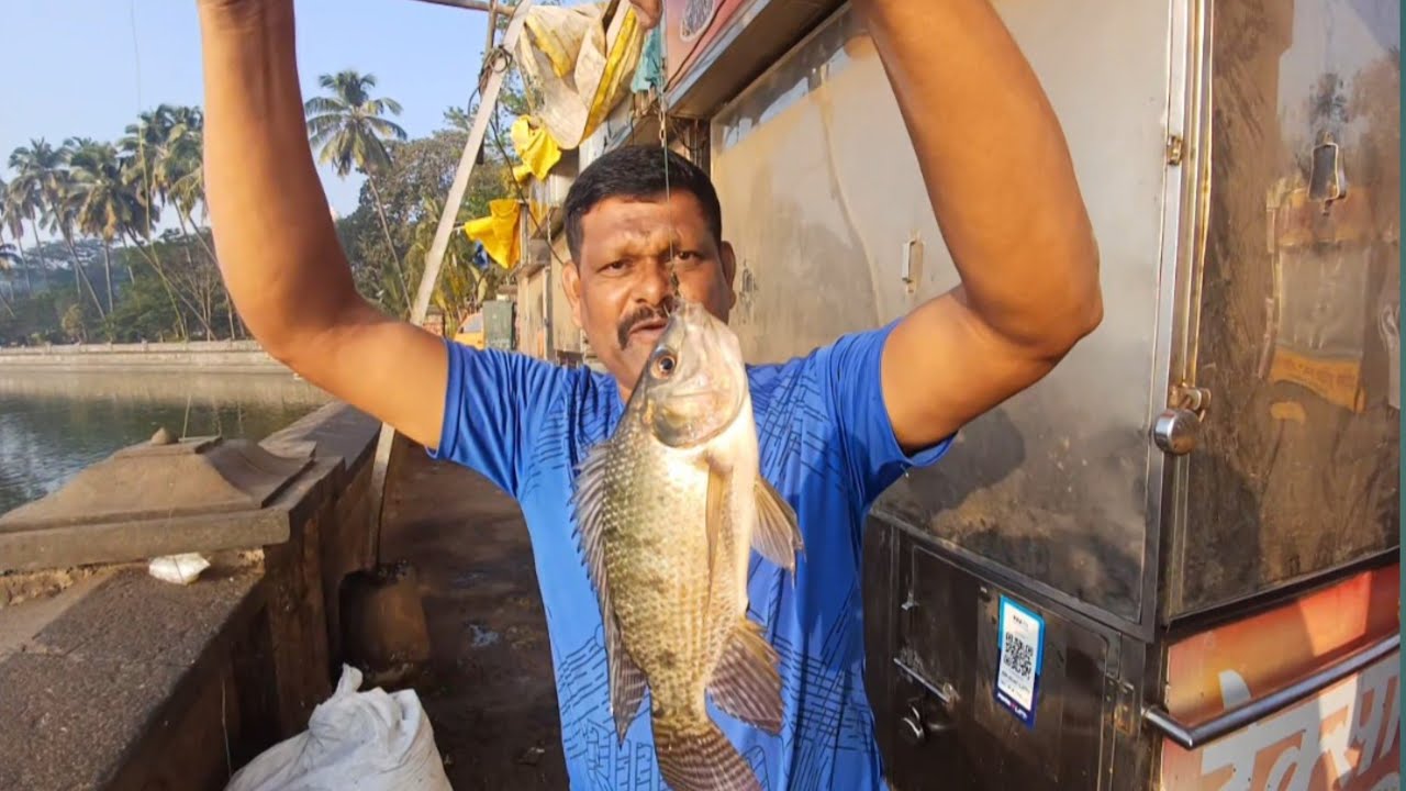 Fishing With Friend At Rankala|रंकाला में दोस्त के साथ मछली पकड़ना ...