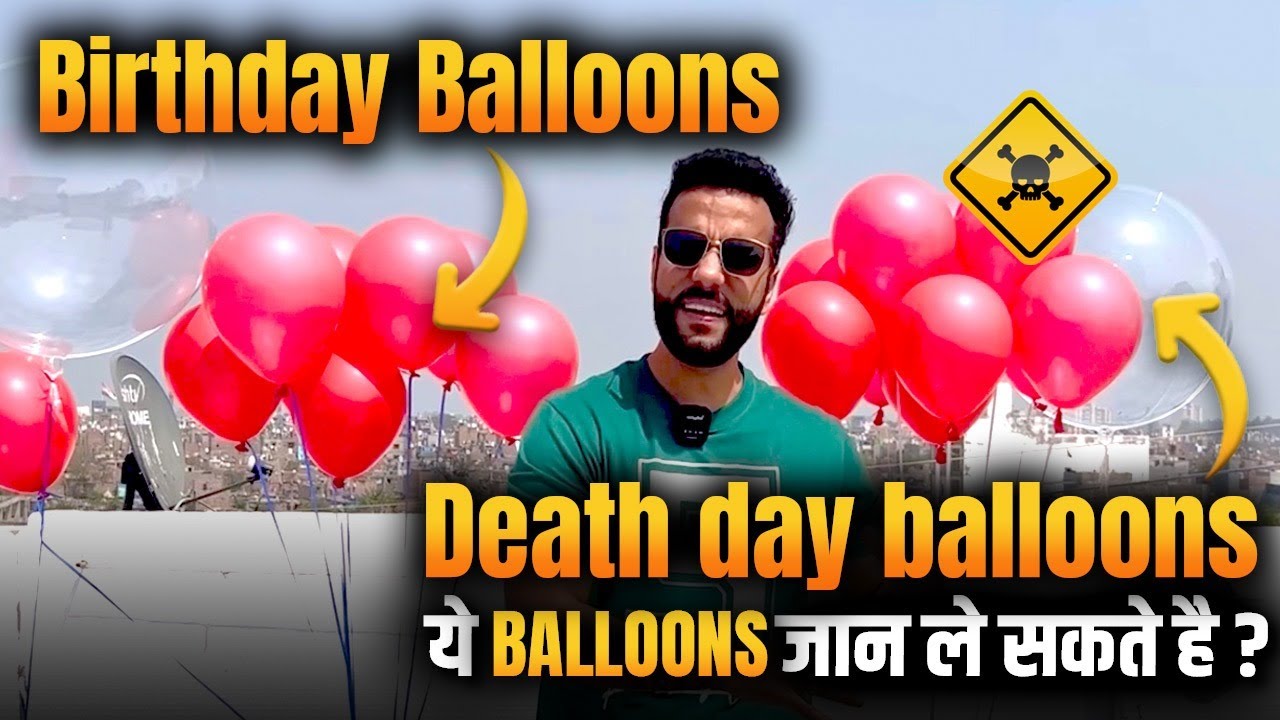 Yeh Balloons Jaan Le Sakte Hai 😮 Hydrogen Balloon Vs Helium Balloons I ...