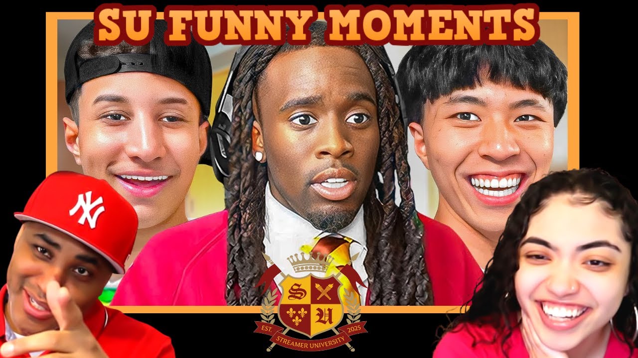 MY DAD REACTS TO Ray & Tota Best Moments In Streamer University ...