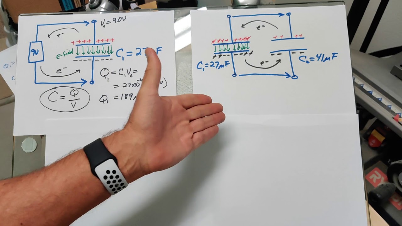 Solving a Capacitor Problem - YouTube
