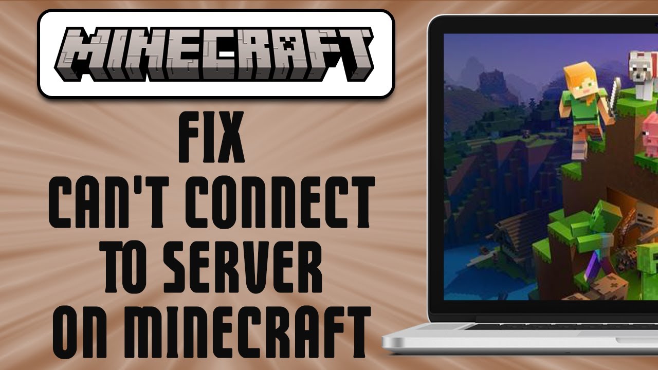 How To Fix Can't Connect To Server On Minecraft (easy) - YouTube