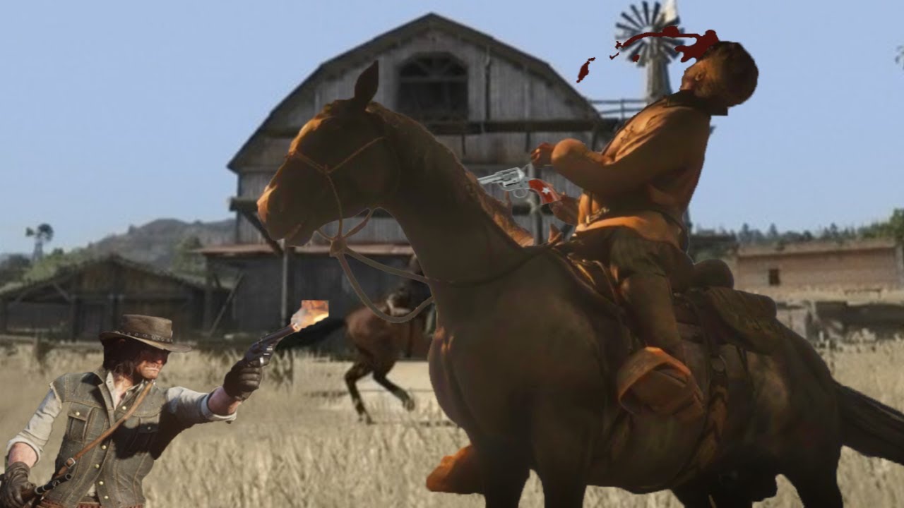 Red Dead Redemption 2 - Robbing Macfarlane's Ranch! - YouTube