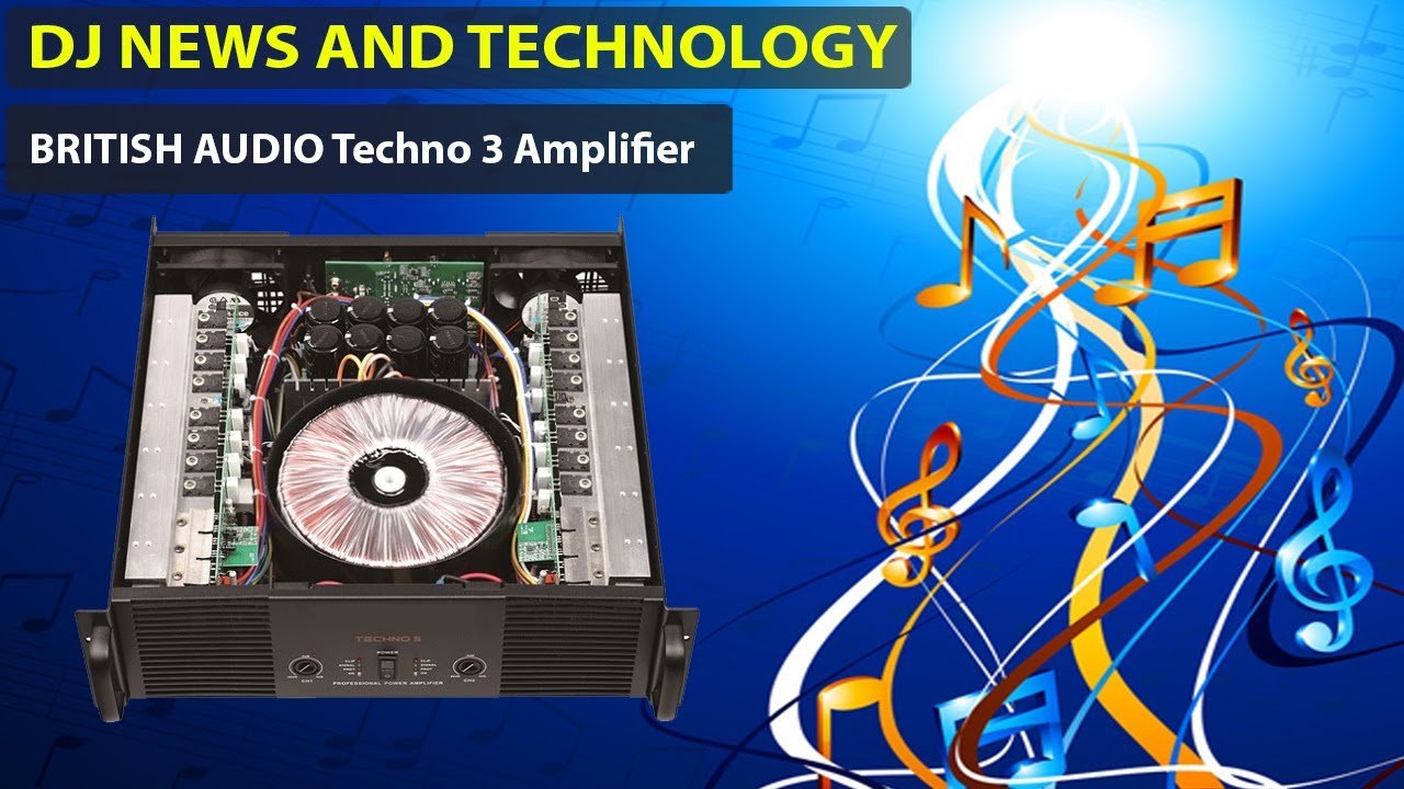 BRITISH AUDIO Techno 3 Amplifier Best Seller - YouTube