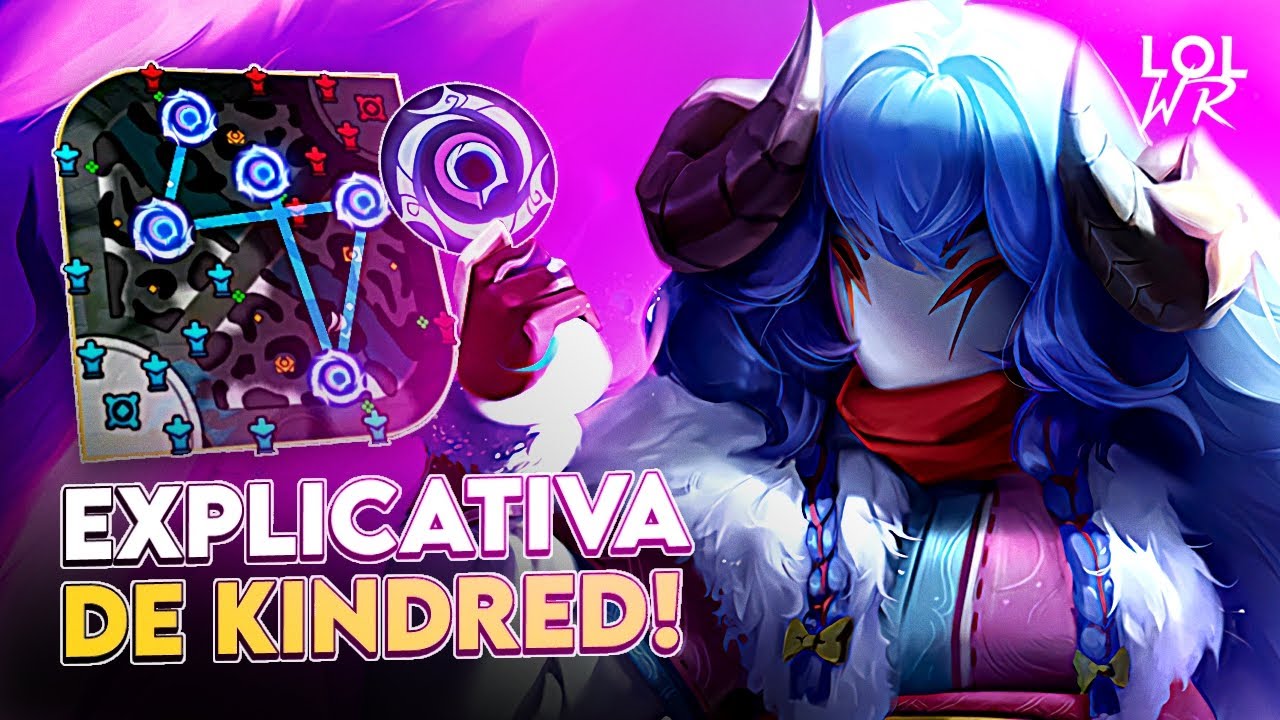APRENDA COMO CONTROLAR AS MARCAS DE KINDRED! GAMEPLAY EXPLICATIVA | LoL ...