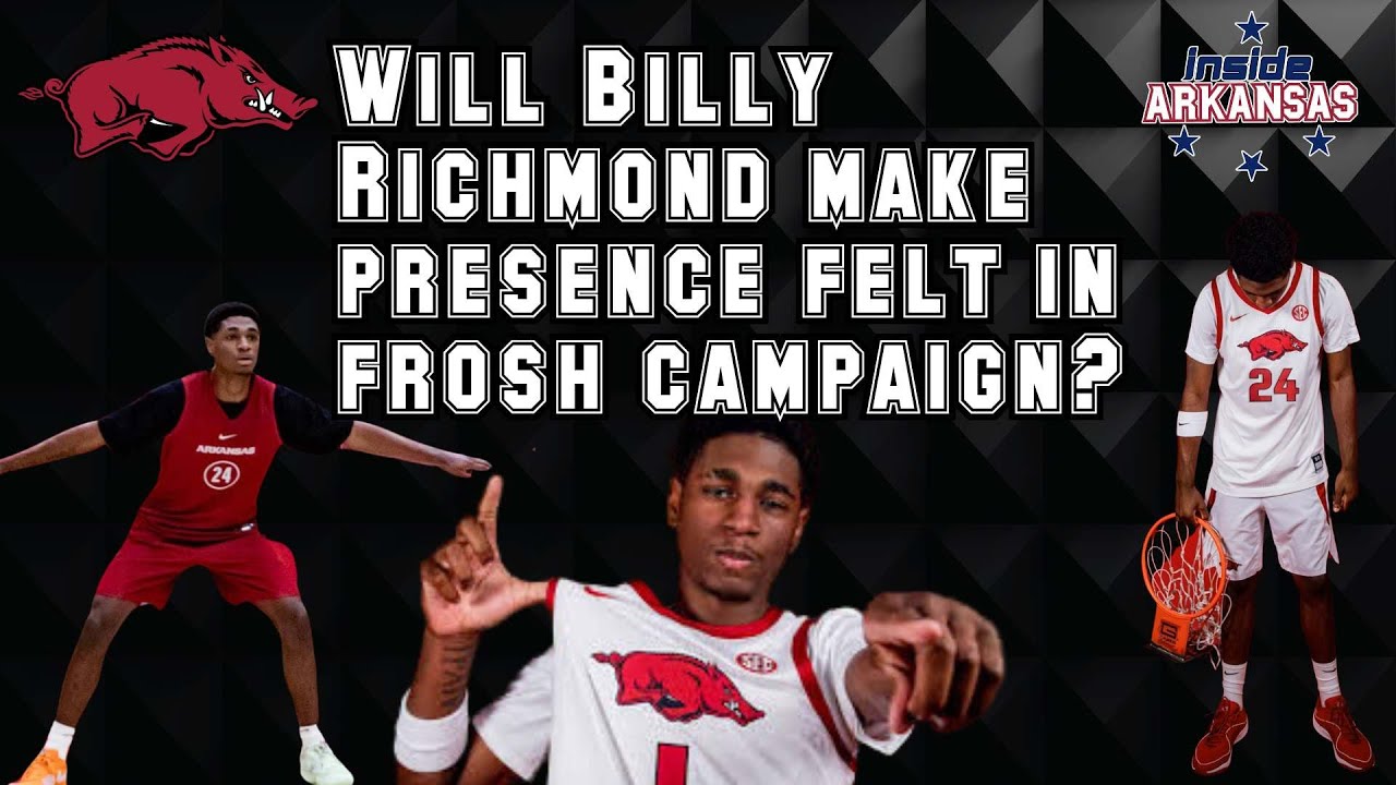 Will Billy Richmond Make Presence Felt in Frosh Campaign? - YouTube