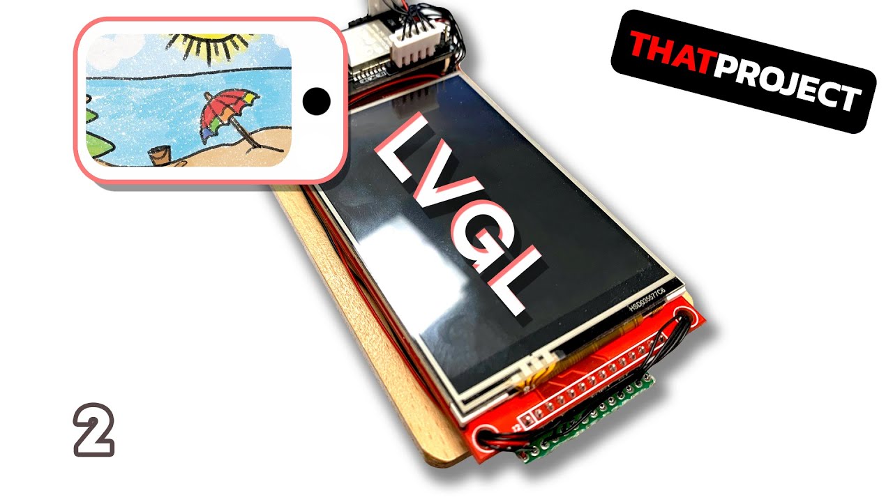 Toy Camera Esp32cam Ili9488 Lvgl7 Part 2 Lvgl Configure Esp32cam Toycam Youtube