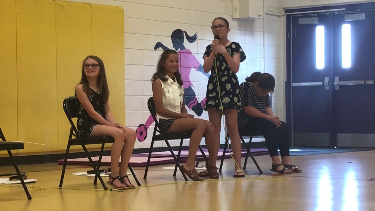 Fifth grade talent show - YouTube