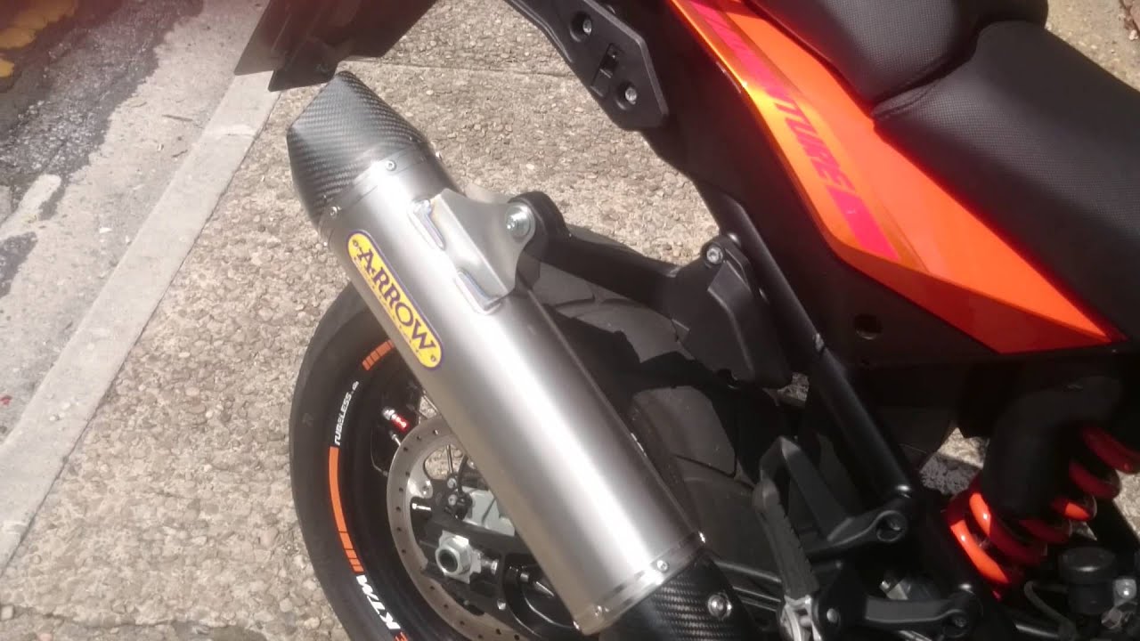 ktm 1190 adventure Arrow 71809PK - YouTube
