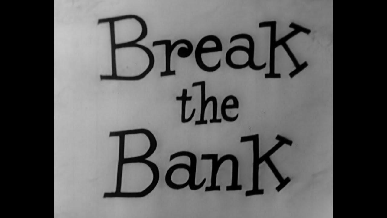Break the Bank (1956) Game Show starring Bert Parks - YouTube
