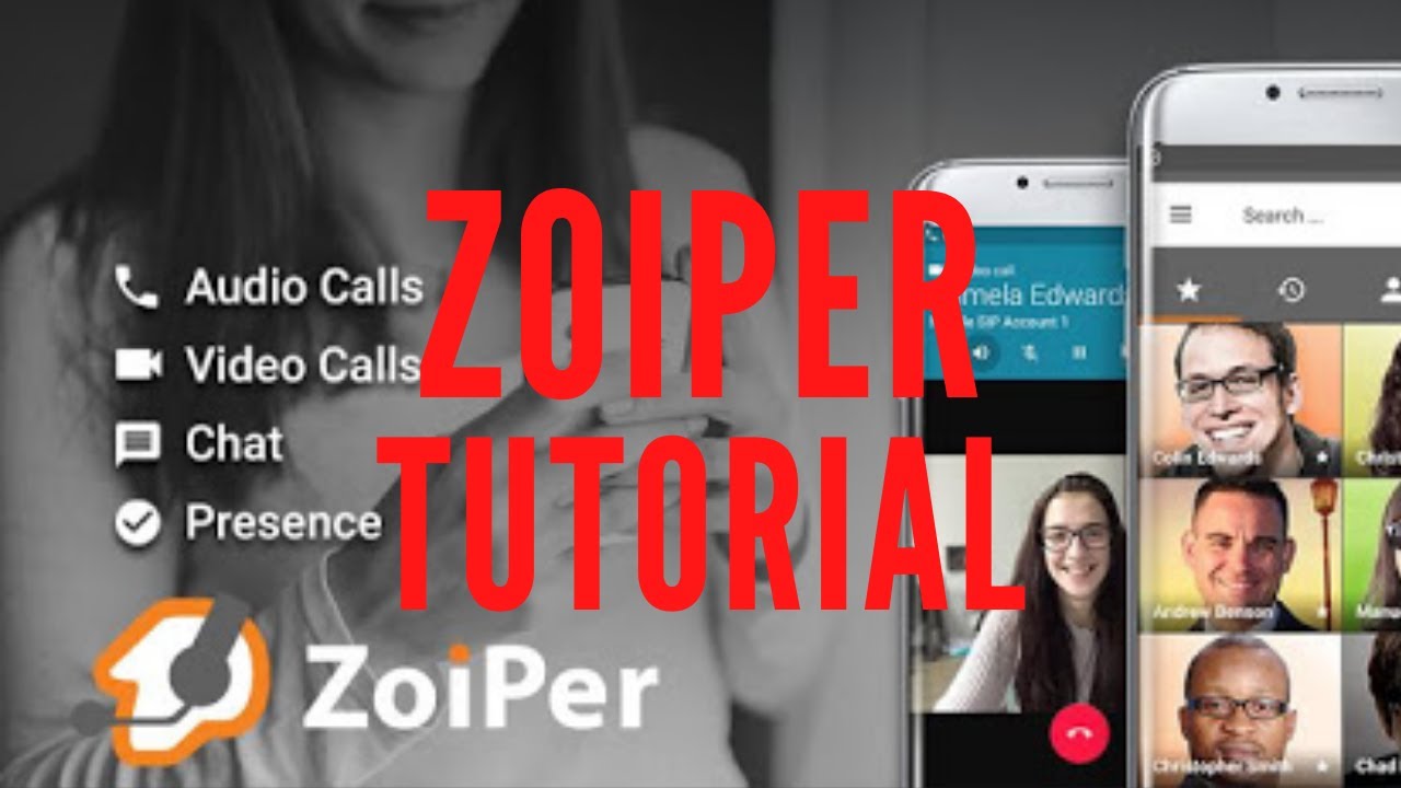 ZOIPER - COMO CONFIGURAR NO COMPUTADOR E NO CELULAR - YouTube