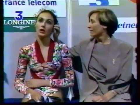Maria PETROVA (BUL) ribbon - 1994 Paris worlds EF