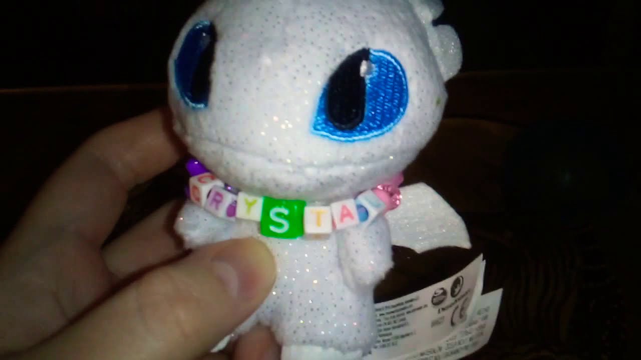 Baby💜Crystal🌺light🌺Fury I made a necklace🌺for her - YouTube