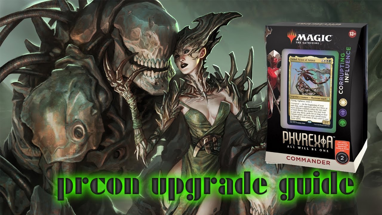 corrupting influence edh precon upgrade guide - YouTube