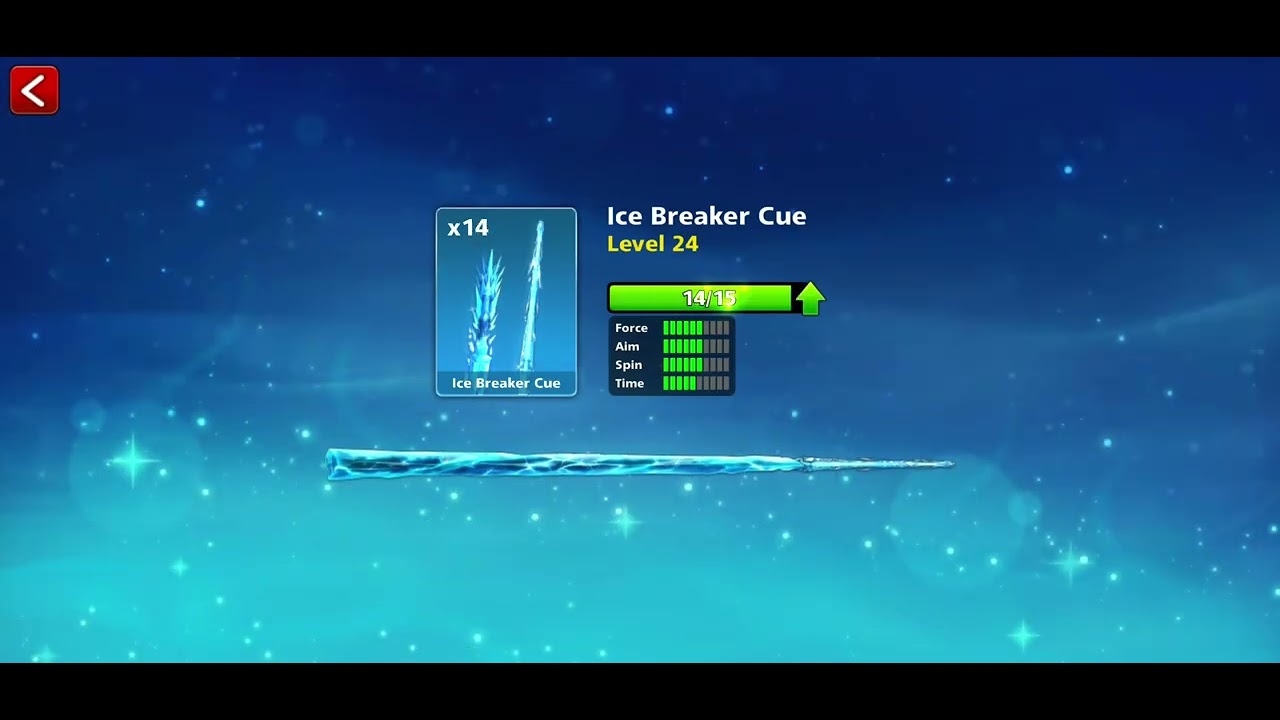 Upgrading Ice Breaker Cue From Level One (1) to Level Max (??) in 8 ...