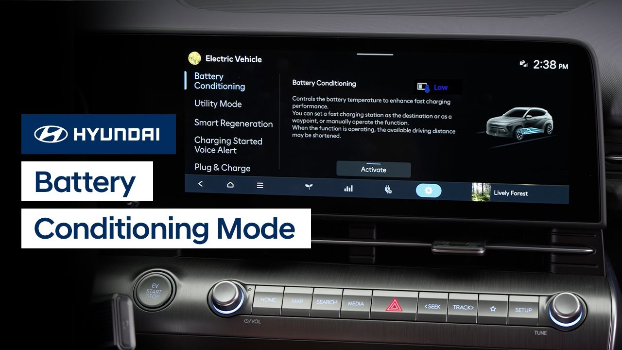 Battery Conditioning Mode | Hyundai – Hyundai How-Tos