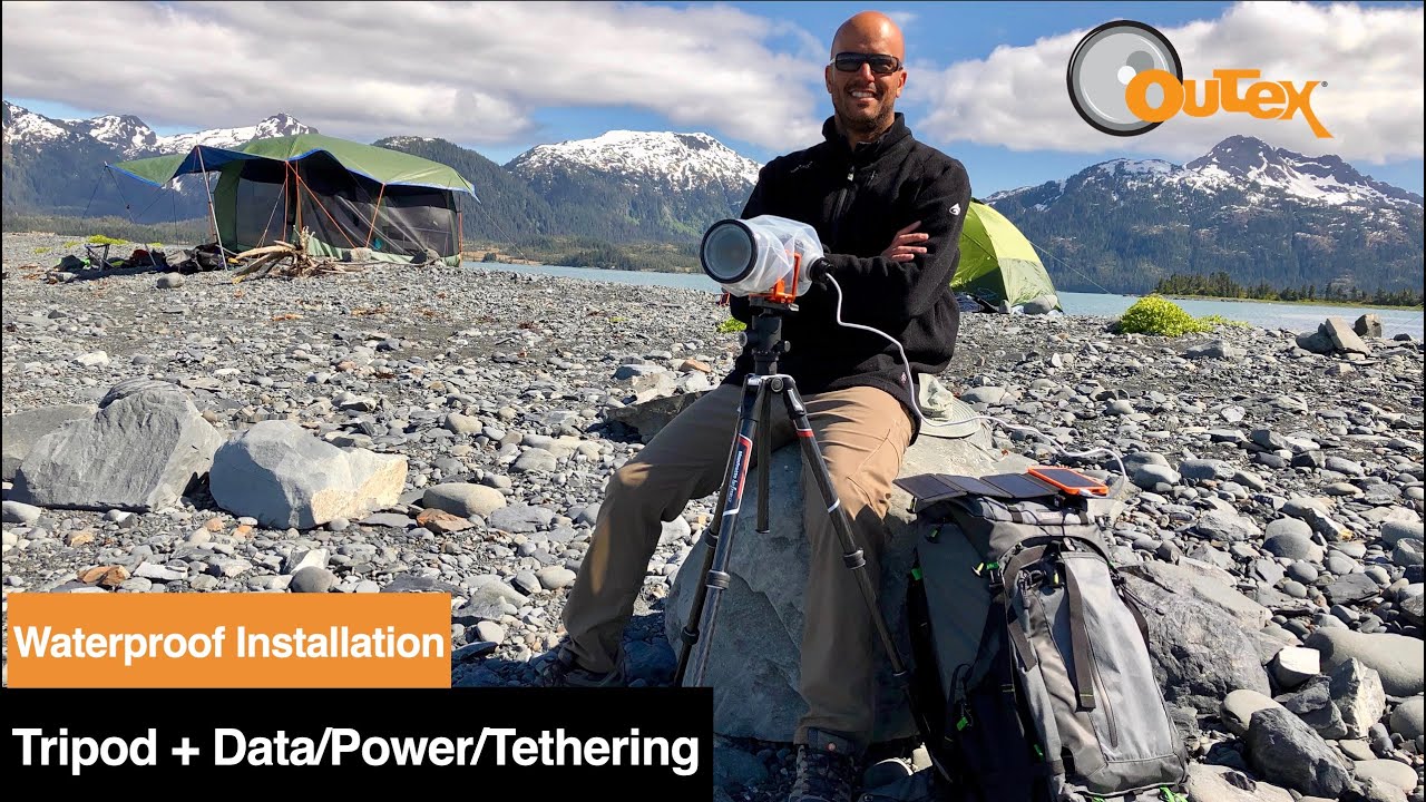 Waterproof Camera, Tripod, And Data/Power/Tethering Installation for ...