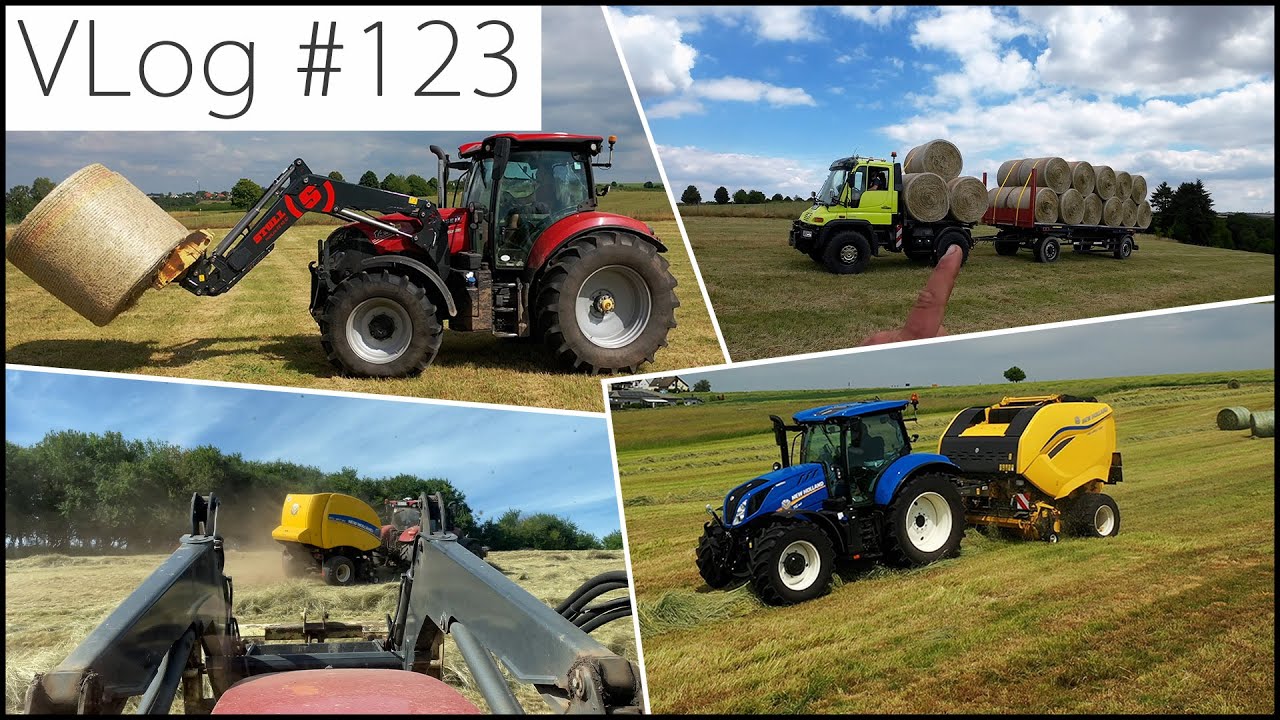 FarmVLOG#123: Heuernte - die Pressen im Vergleich: New Holland PRO BELT ...