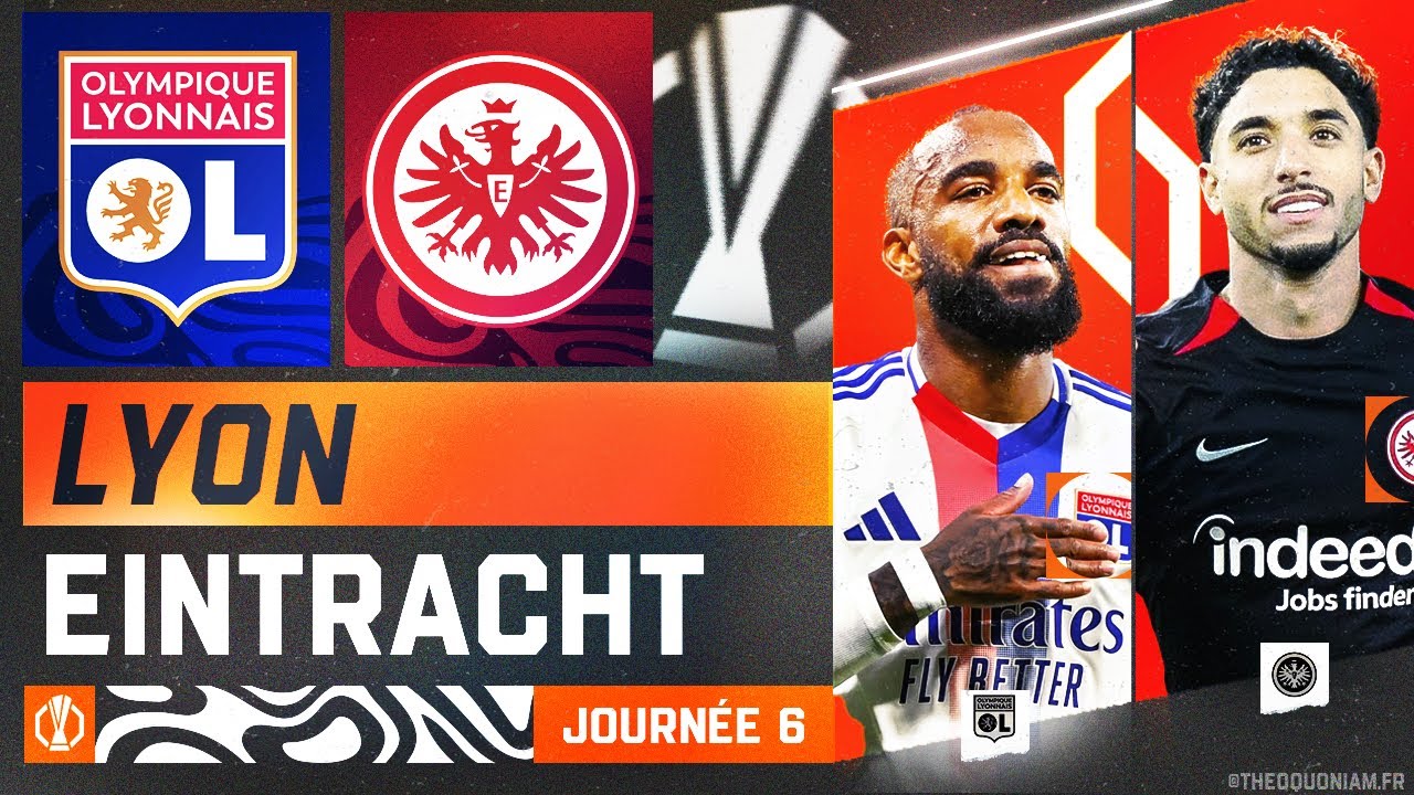🔴 LYON - EINTRACHT FRANCFORT LIVE | 🔴🔵 ALLEZ LES GONES ! | EUROPA ...