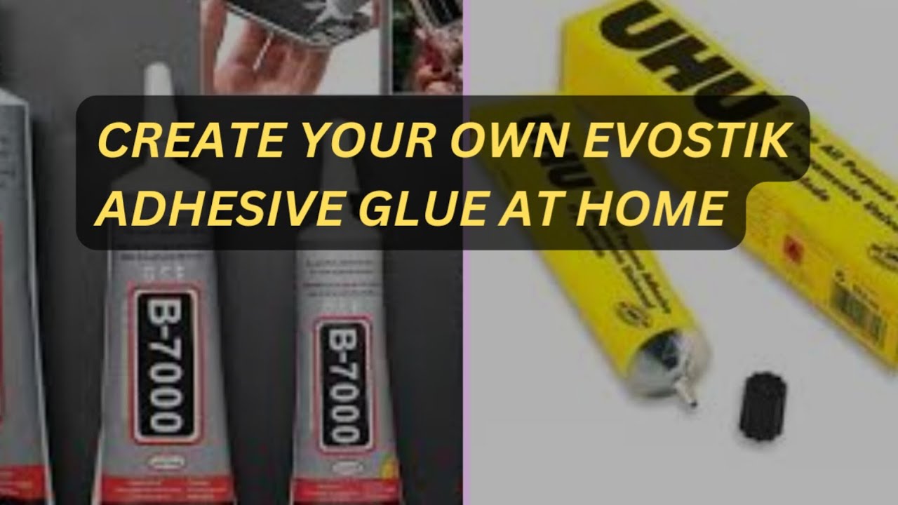 HOW TO MAKE EVOSTIK ADHESIVE GLUE GUM - YouTube