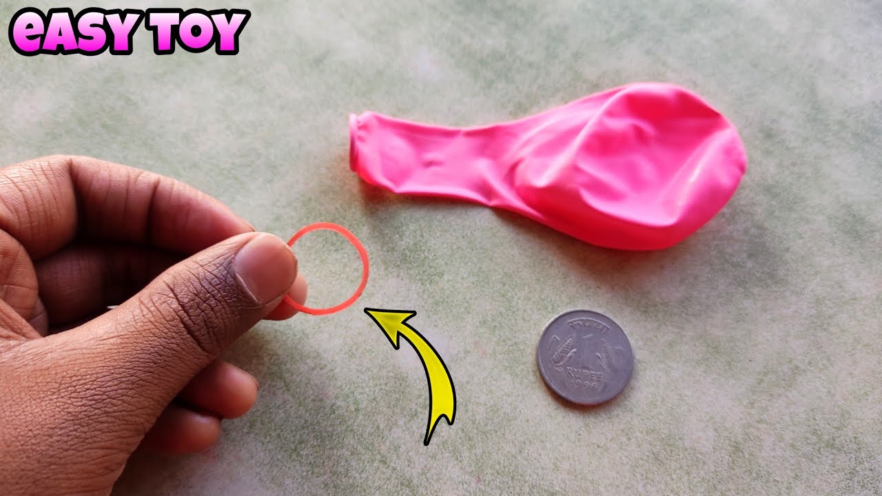 DIY - amazing toy || dancing balloon toy || सिंपल जुगाड से बनाओ खिलौना ...