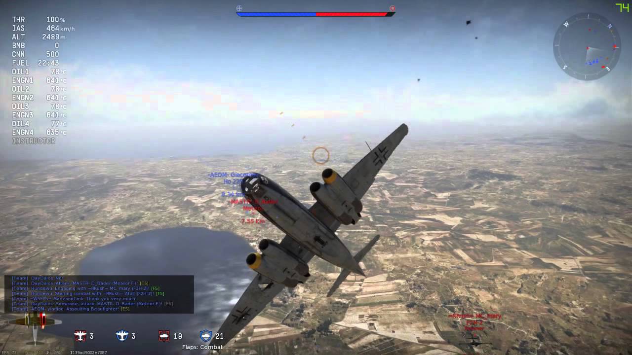 War thunder - Arado Ar 234 C-3 vs F2H Banshee - YouTube