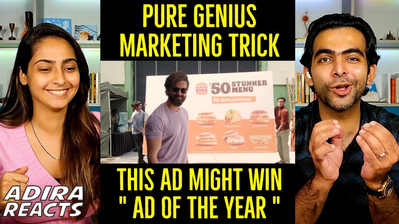 Burger King Ad Hrithik Roshan Reaction By Foreigners | Burger King Ad ...