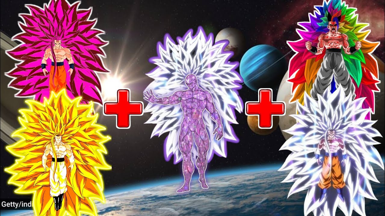 GOKU ALL 4 INFINITY POWER'S FUSED WITH GRAND ZENO TRUE FORM INFINITY ...