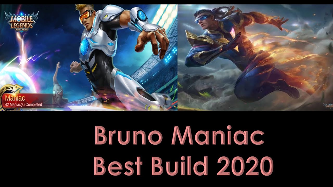 Best build and item for Bruno to have a Maniac in ML 2020 - YouTube