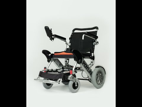 Lityum Pilli Akülü Tekerlekli Sandalye (Geniş Beden / XL) - POYLİN P209XL