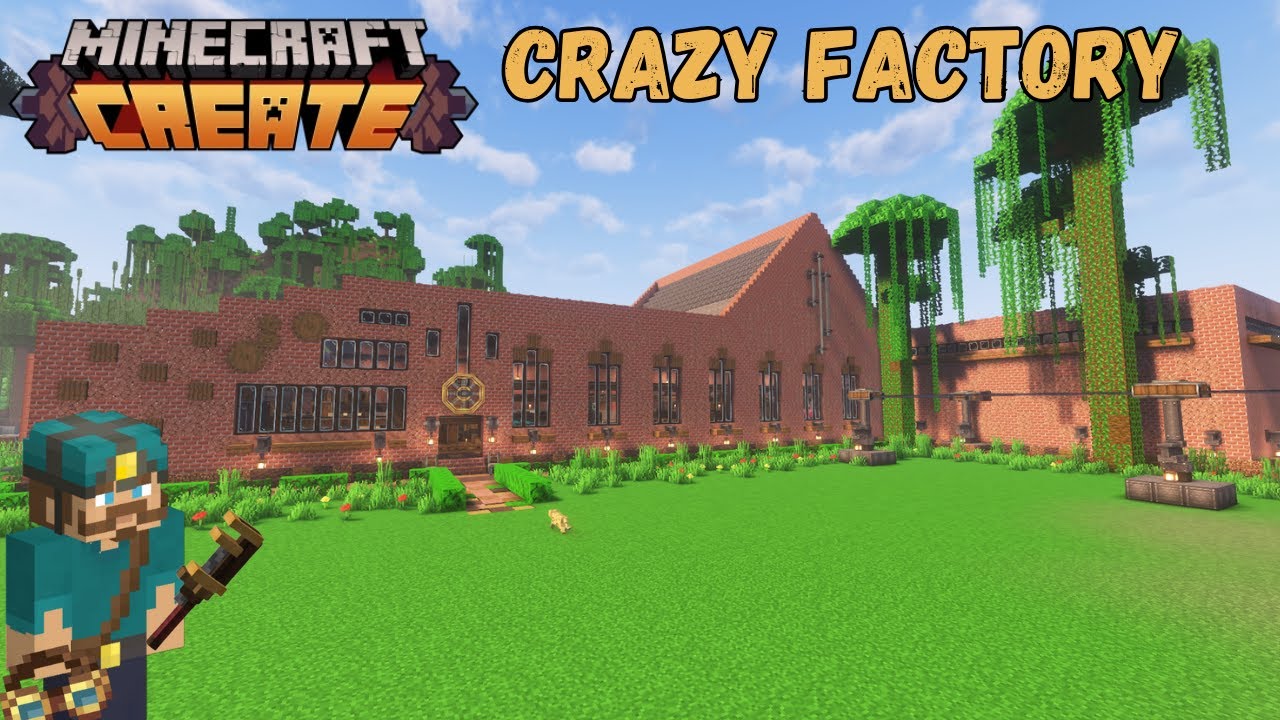 I Built a LAG! Factory Create Mod Minecraft EP19 - YouTube