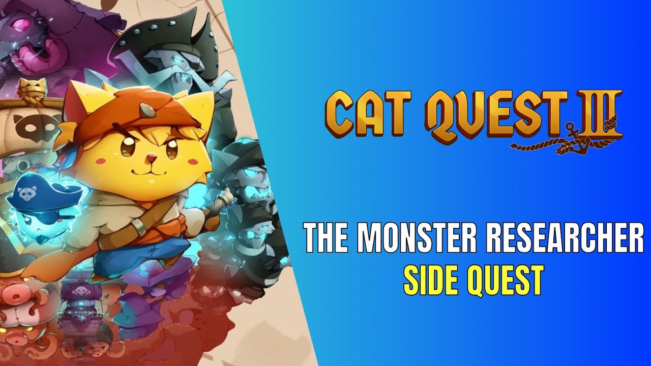 Cat Quest III The Monster Researcher Side Quest - YouTube