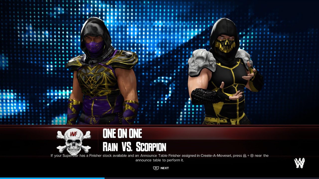 Rain vs Scorpion - YouTube