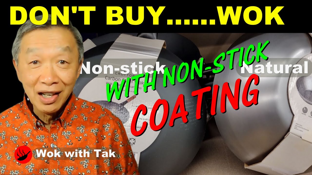 Never buy a wok with Teflon or any other non-stick coatings. Here is ...