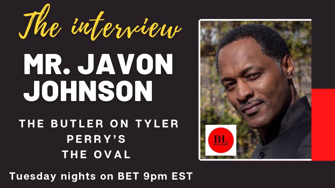 Javon Johnson plays the Butler on Tyler Perry’s The Oval - YouTube