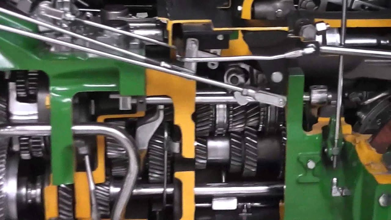 Inside a John Deere 3350 tractor - YouTube