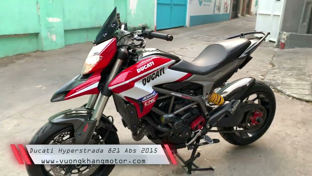 Ducati Hyperstrada 821 Abs 2015 | VƯƠNG KHANG MOTOR - YouTube