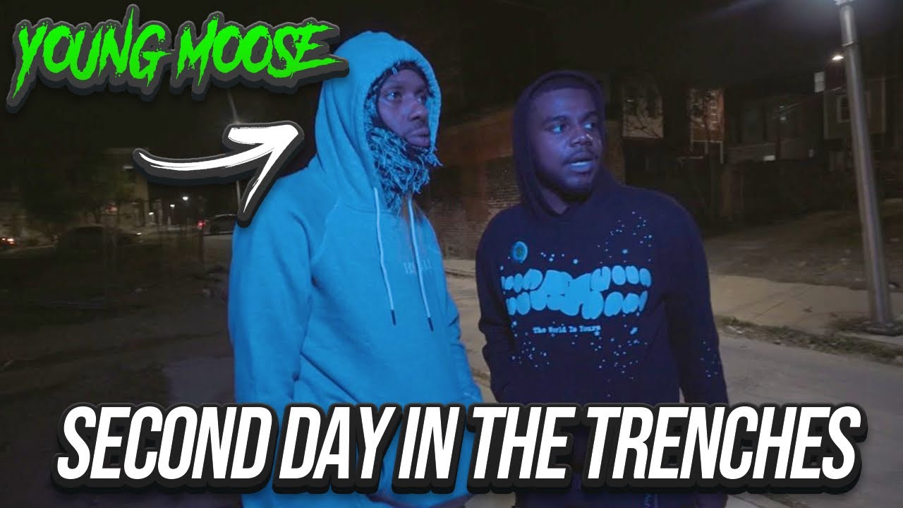 MY SECOND DAY IN THE BALTIMORE TRENCHES… (Ft. YOUNG MOOSE) - YouTube