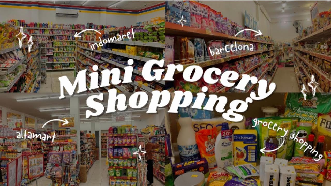 Mini Grocery Shopping | Vloglentina #3 - YouTube