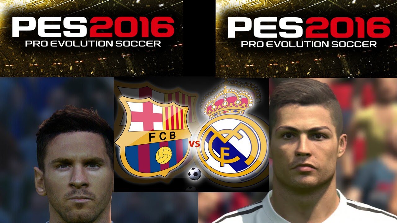 Pro evolution soccer 2016 - multiplayer gameplay - classico - YouTube
