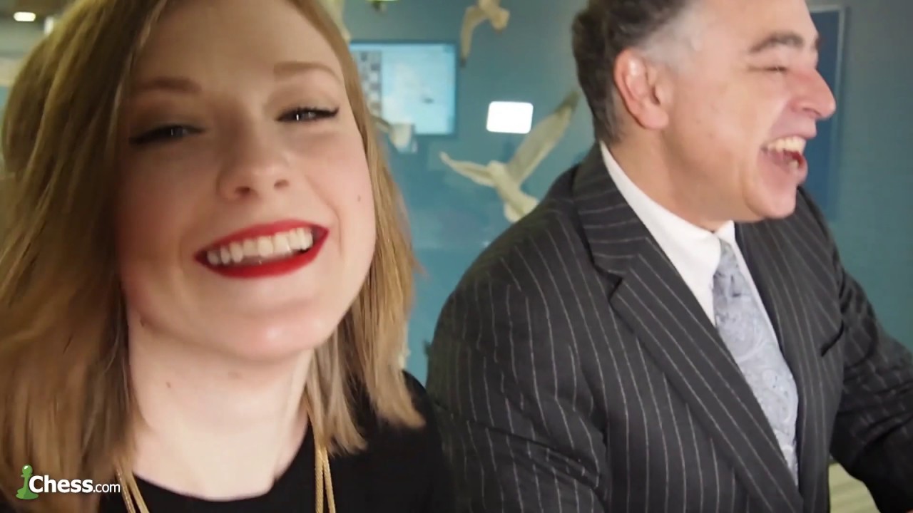 Tata Steel Chess Behind The Scenes With IM Anna Rudolf - YouTube