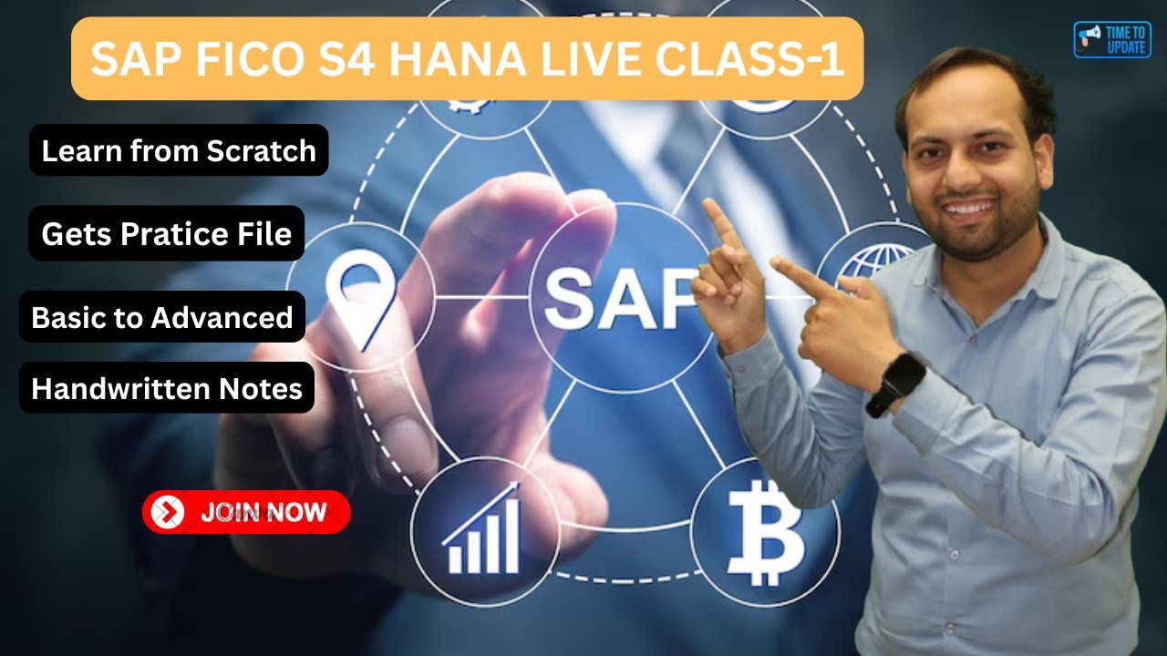 🔴 SAP LIVE CLASS | Master SAP FICO S4 HANA with Real-Time Projects ...