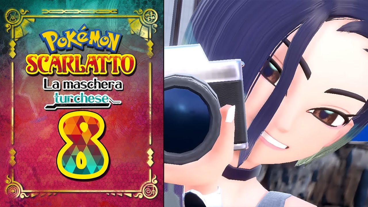 LITHA E LUNA CREMISI - Pokemon Scarlatto: La Maschera Turchese ITA ...