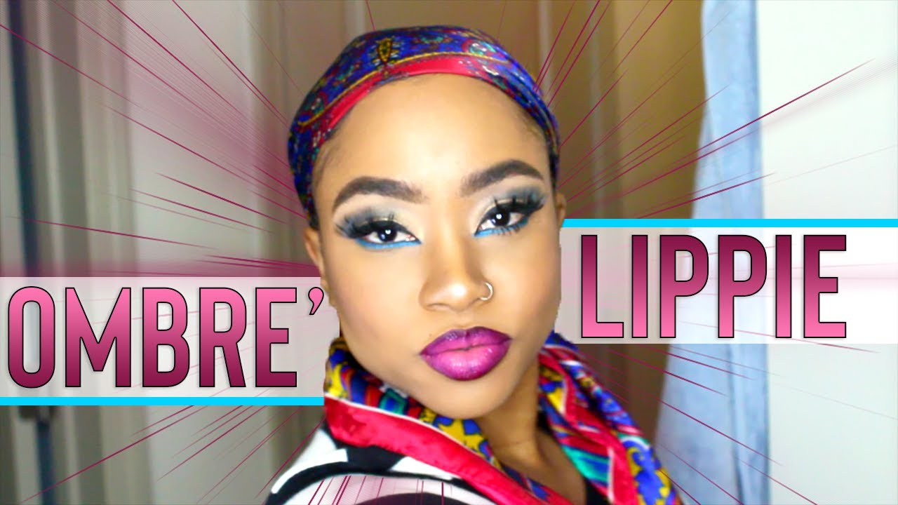 Quick & Easy Ombre Lip Tutorial for Beginners!!💋 - YouTube