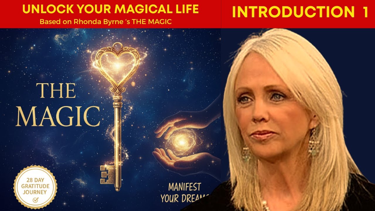 The Magic Book - Introduction -1 #magic #themagicspinner #rhondabyrne # ...